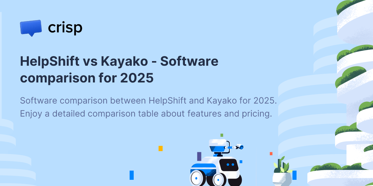 HelpShift vs Kayako - Software comparison for 2025 - Crisp