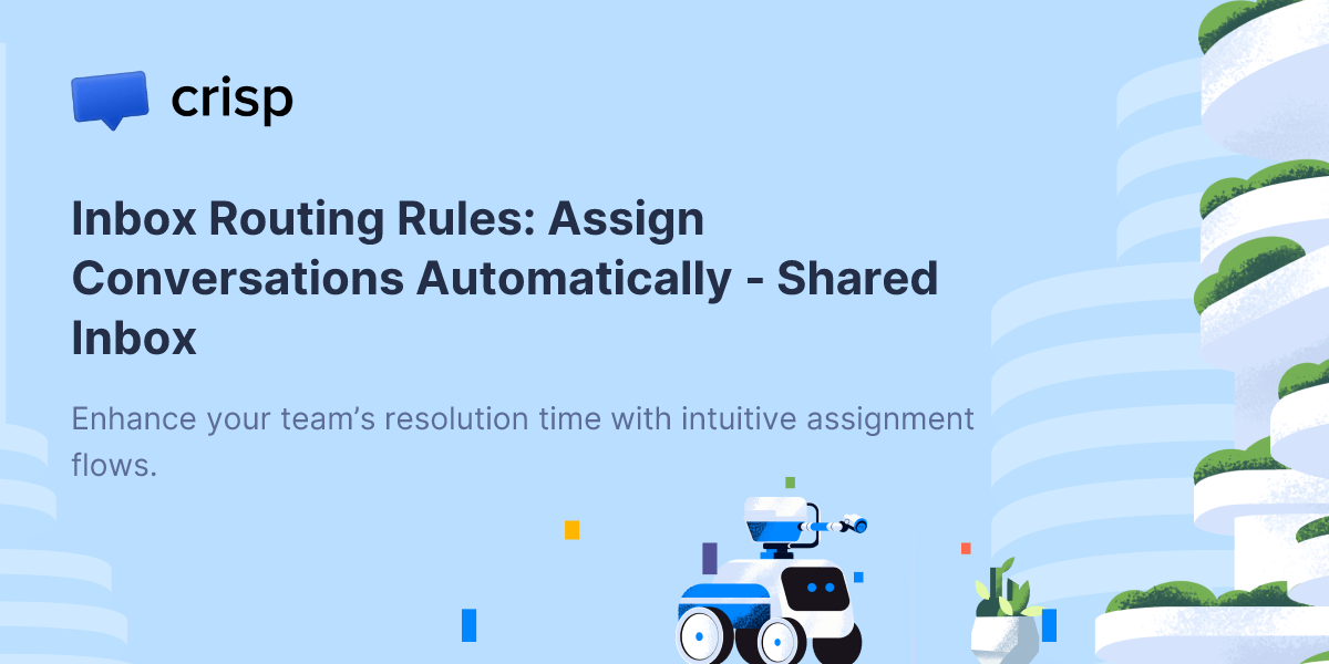 Inbox Routing Rules Assign Conversations Automatically Shared Inbox Crisp