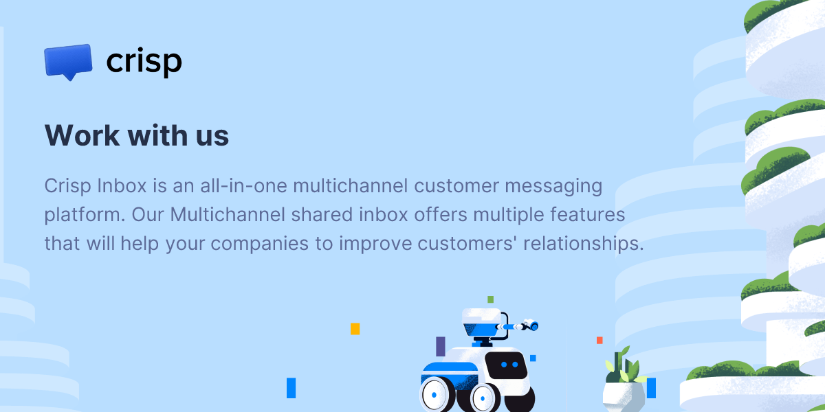 Work with us - Crisp