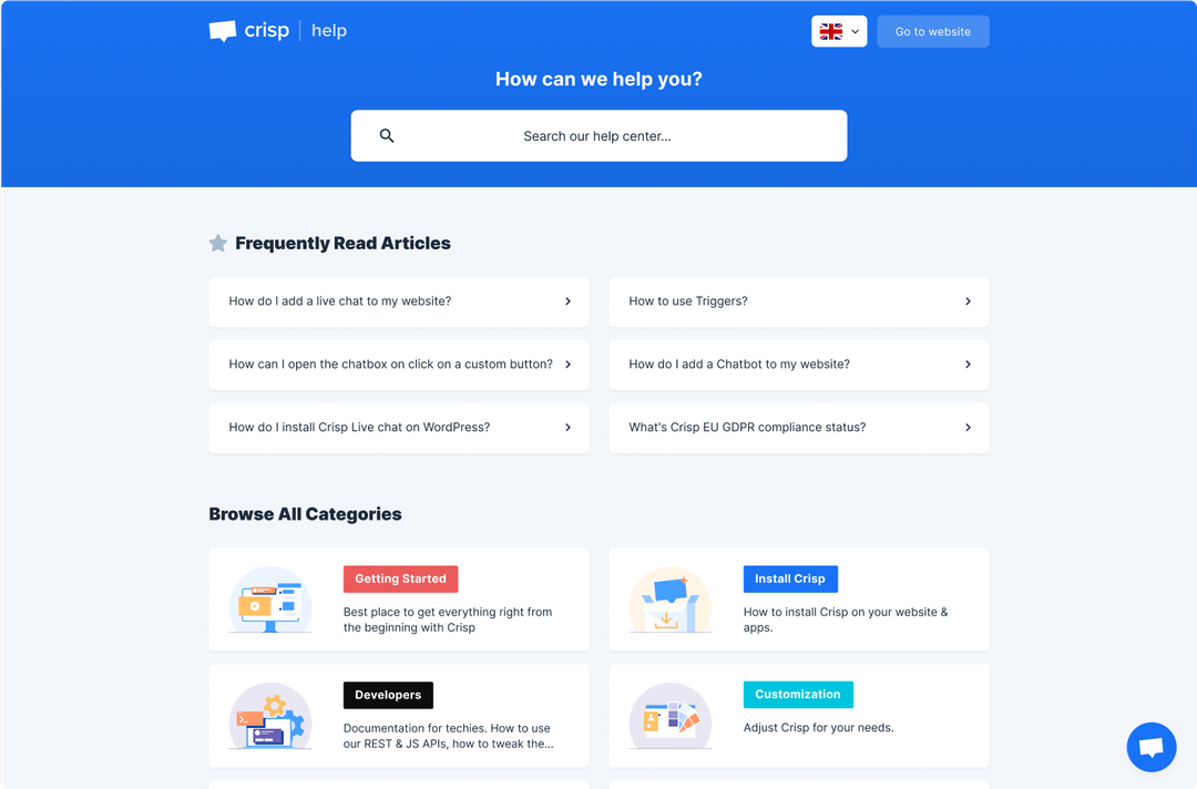 The Knowledge base software for a Crisp Knowledge Management - Crisp
