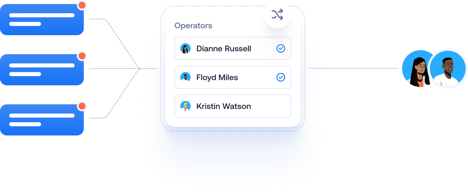 Inbox Routing Rules Assign Conversations Automatically Shared Inbox Crisp