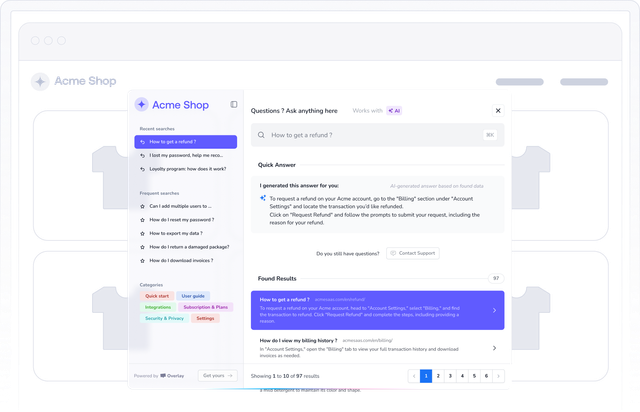 Crisp 4 - The brand new site-search experience - Crisp